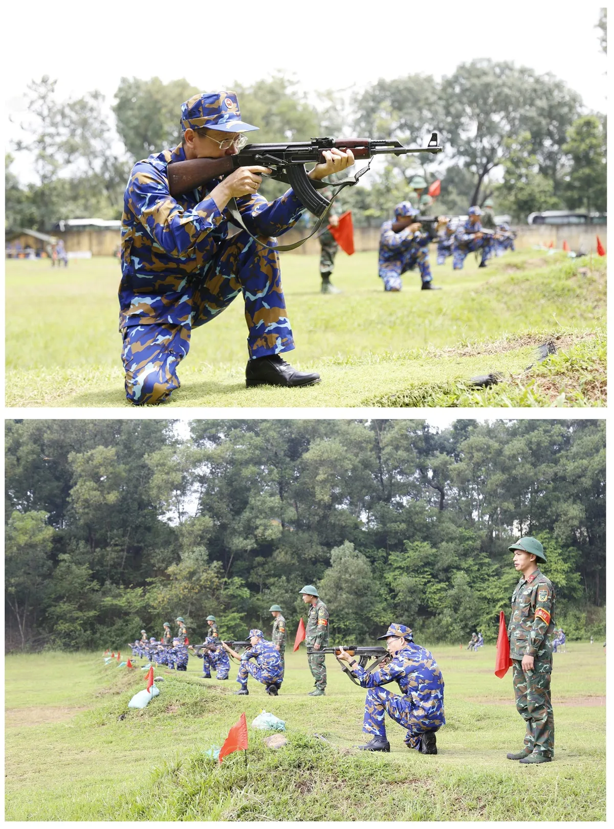 Binh đoàn 20: Kiểm tra bắn đạn thật súng K54 và tiểu liên AK năm 2025