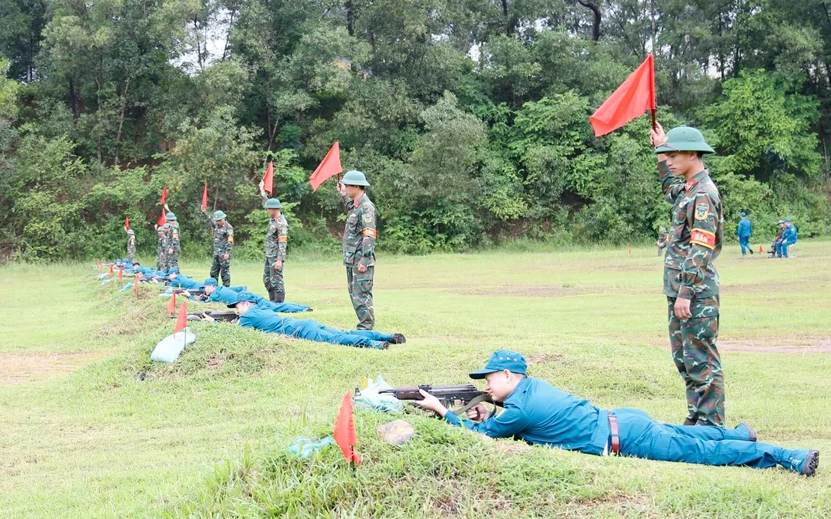 Binh đoàn 20: Kiểm tra bắn đạn thật súng K54 và tiểu liên AK năm 2025