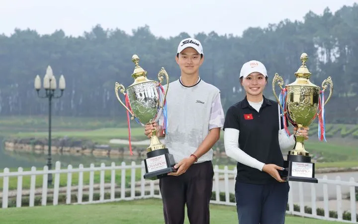 Lê Chúc An và Hose Lee vô địch Trang An – AJGA International Pathway ...