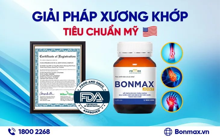 Bonmax Joint - Giải pháp xương khớp được chuyên gia, bác sĩ xương khớp đánh giá cao