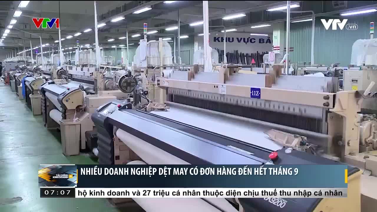 Ngành dệt may Việt Nam có dấu hiệu khởi sắc - Video đã phát trên VTV ...