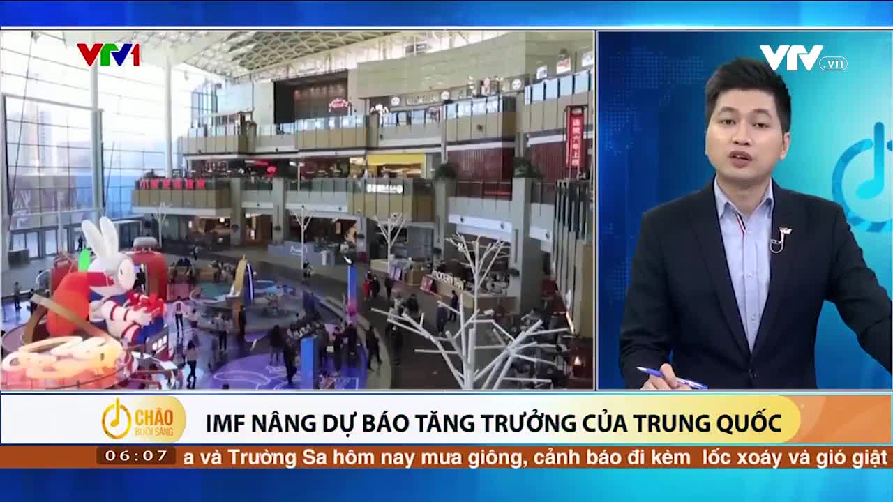 IMF nâng dự báo tăng trưởng năm 2024 của Trung Quốc lên 5% - Video đã ...