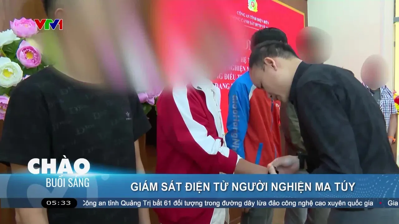 Giám sát điện tử người nghiện ma túy