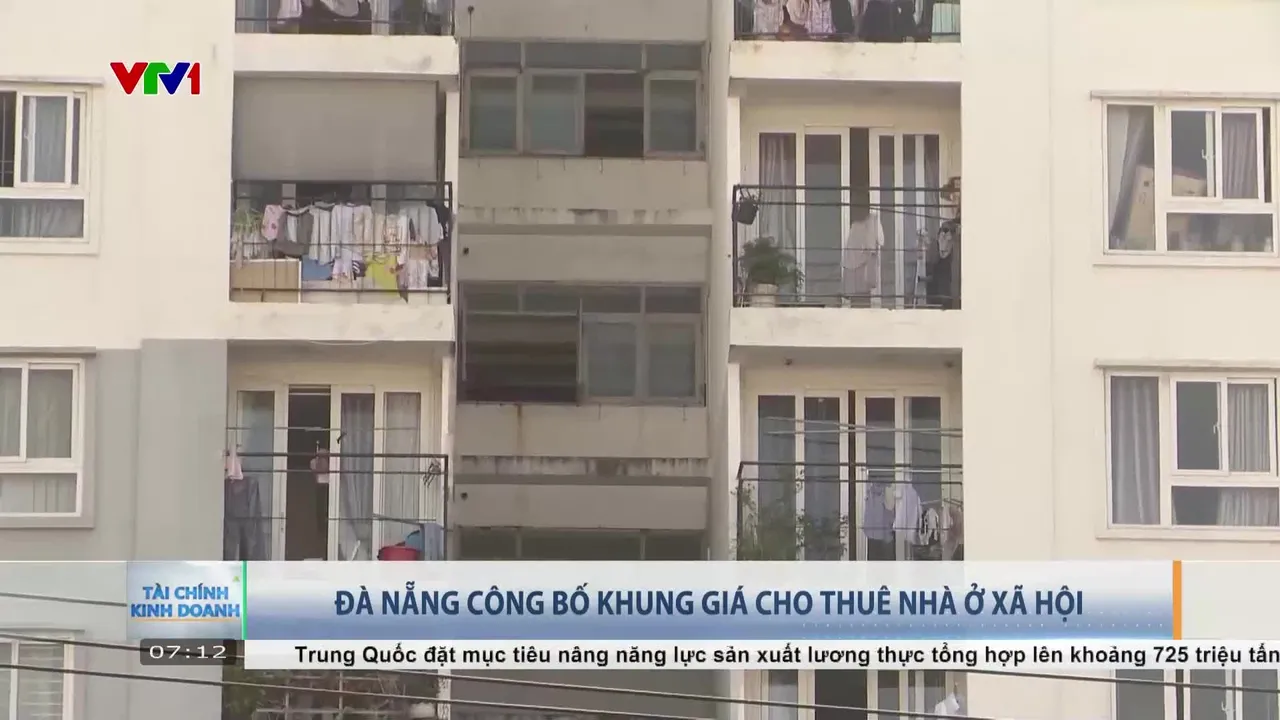 Đà Nẵng công bố khung giá cho thuê nhà ở xã hội