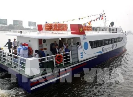 High-speed boat service opens on HCM City - Can Gio - Vung Tau route | VTV