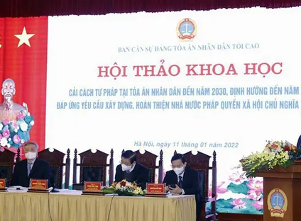 President: Judicial reforms enable courts to adapt to new situation | VTV