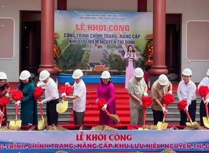 Work starts on renovation project of General Nguyen Thi Dinh’s memorial ...