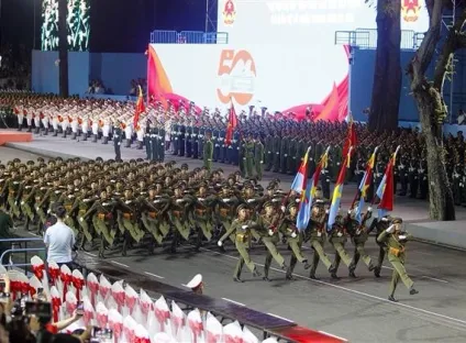 Grand parade marking 50th reunification anniversary undergoes ...