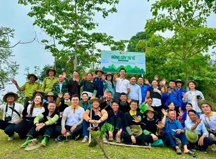 "The Forest of Kindness" – Over 10,000 Trees Grown from Goodwill | VTV