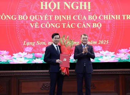 Hoang Quoc Khanh appointed Secretary of Lang Son provincial Party ...