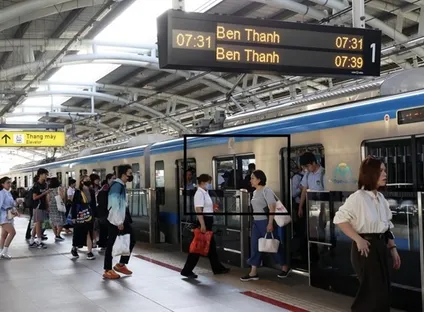 Metro Line No 1 gives strong boost to HCM City’s public transport | VTV