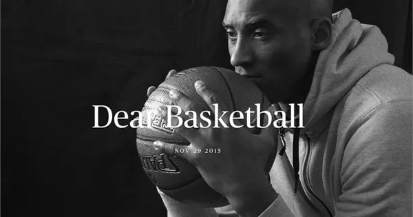 Toàn văn bài thơ “Dear Basketball” của Kobe Bryant
