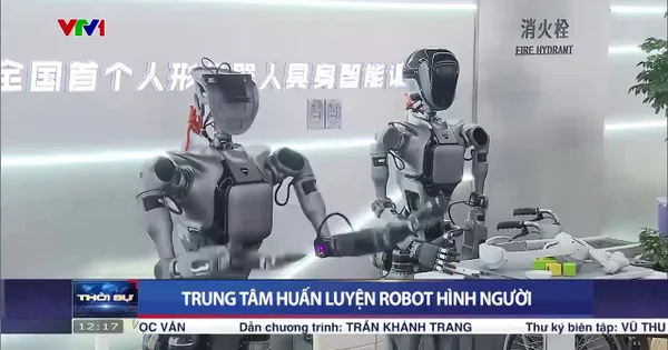 Trung Quốc mở cửa trung tâm huấn luyện robot hình người
